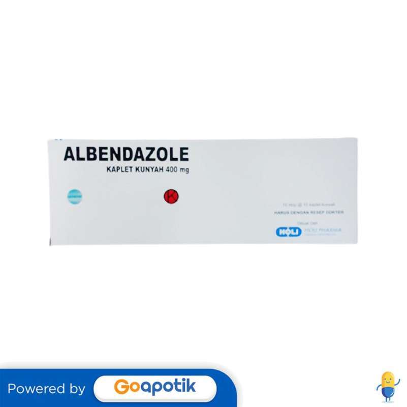 Jual Albendazole Holi 400 Mg Box 100 Kaplet Di Seller Apotek Sehat ...