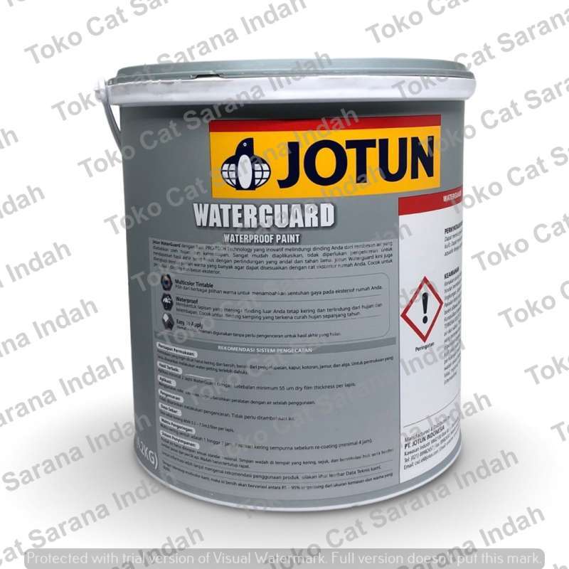 Jual Jotun Waterguard Base Aa 3.5l / 4.2kg Cat Tembok 4kg Pelapis Anti ...