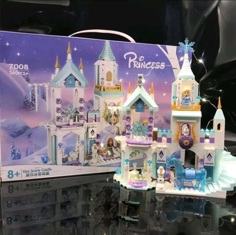 Promo Mainan Bricks Princess Rapunzel - Frozen Ice Castle - Gani12 ...
