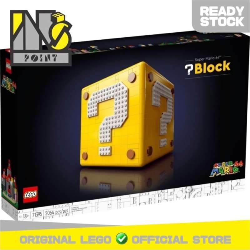 Promo LEGO 71395 - SUPER MARIO - SUPER MARIO 64 QUESTION MARK BLOCK ...