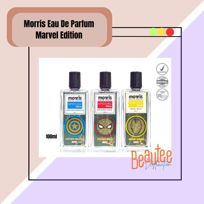 Jual Morris Eau De Parfum Marvel Edition 100ml - Parfum Pria ...