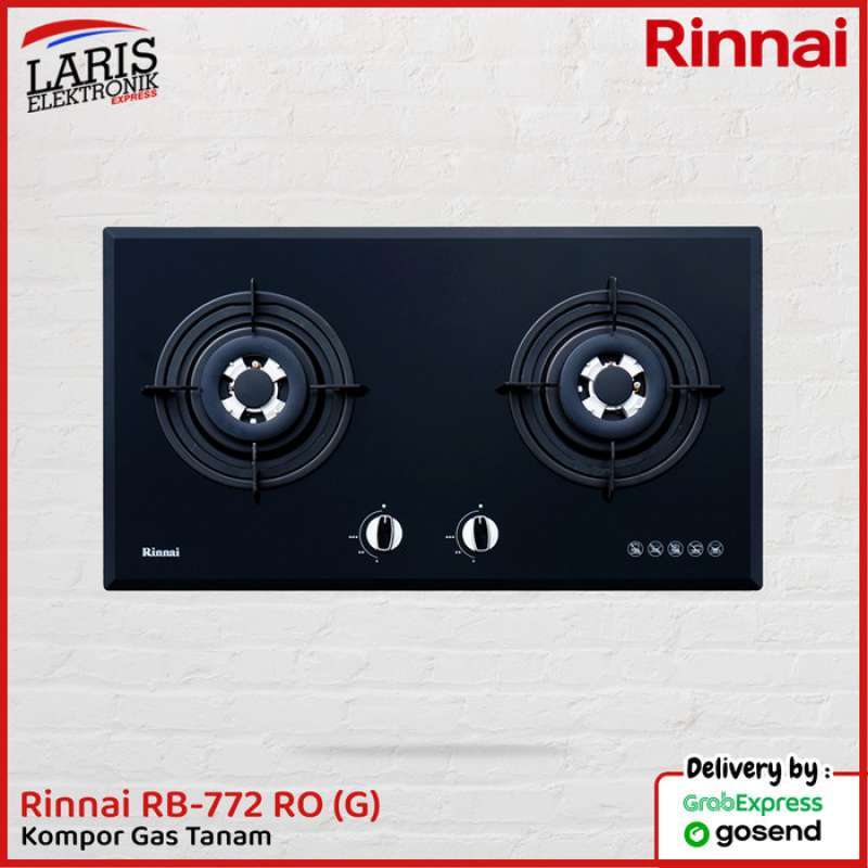 Promo Built-in Gas Hob Kompor Gas Tanam 2 Tungku Rinnai Rb-772 Ro (g) Diskon 33% Di Seller Aqmar ...