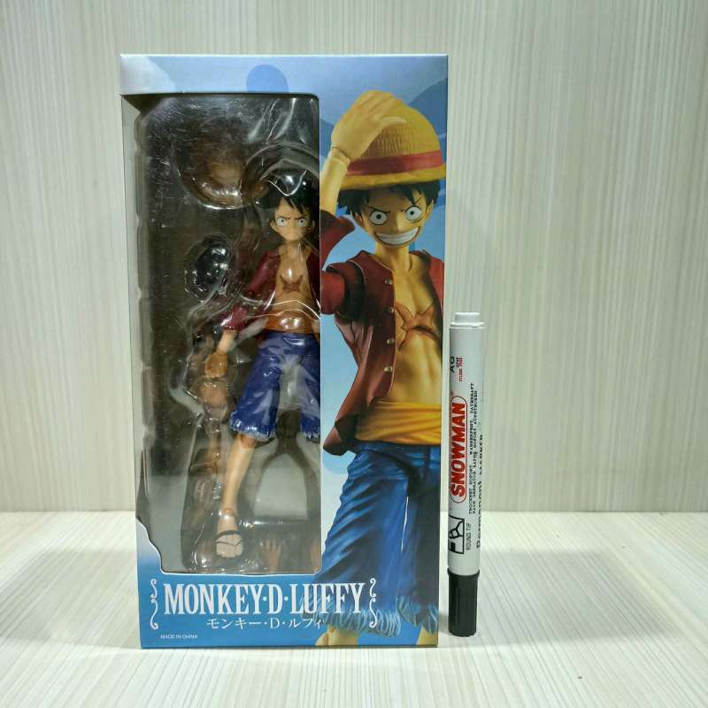 Jual mainan action figure vah monkey d luffy one piece variable action ...