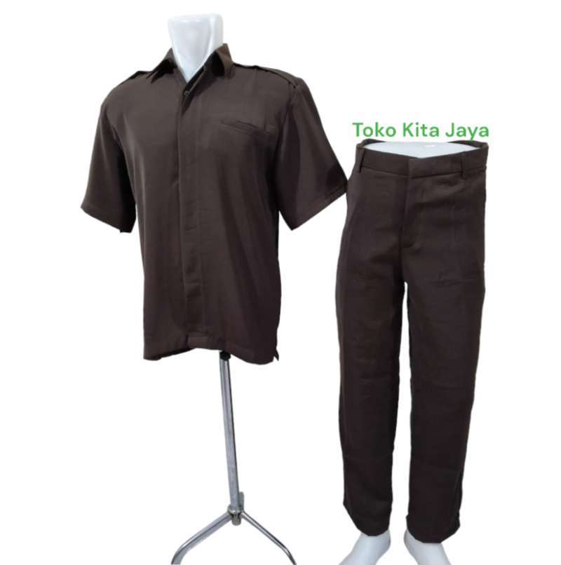Jual Seragam Safari Lengan Panjang Model Terbaru - Harga Promo Juni ... Jual Seragam Safari Lengan Panjang Model Terbaru - Harga Promo Juni ...