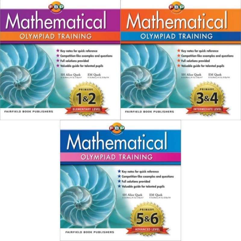 Promo Mathematical olympiad training primary 1 - 4 Diskon 23% di Seller ...