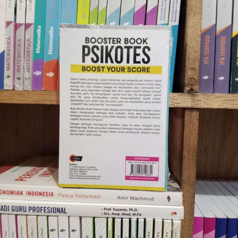 Promo Buku Booster Book Psikotes Boost Your Score C Media Diskon 23% Di ...