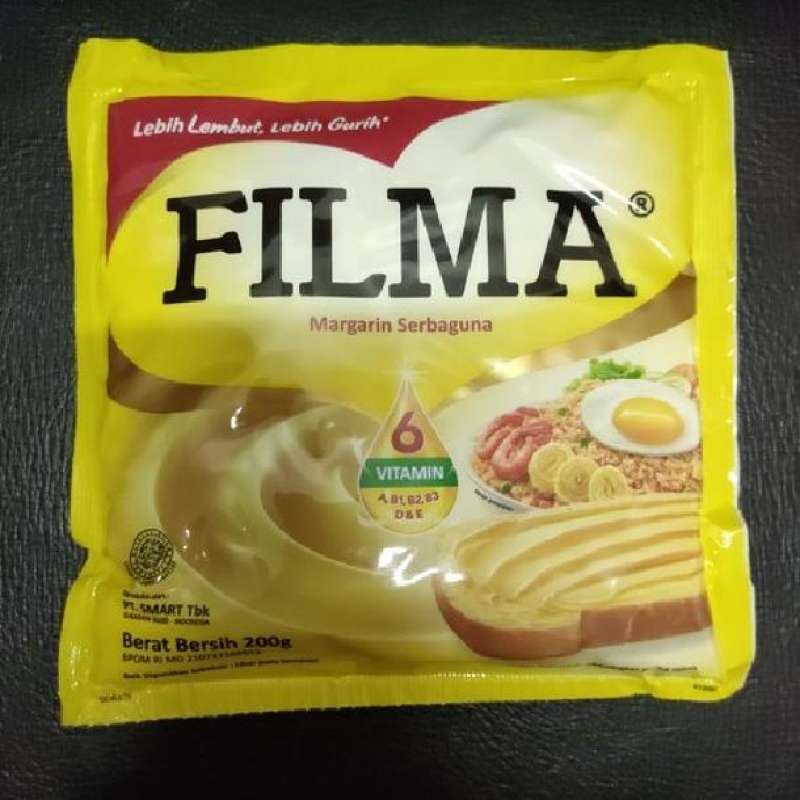 Promo Filma Margarine Bernutrisi Pck 200g Diskon 1% Di Seller ...