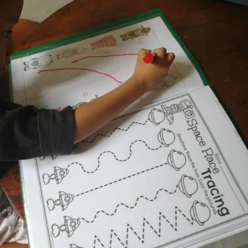 Promo Lembar Kerja Paud / Worksheet For Preschool 80 Hlm (usia 3 - 4thn ...