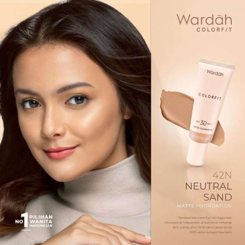 Jual Wardah Colorfit Matte Foundation 25 Ml - Liquid Foundation Spf ...