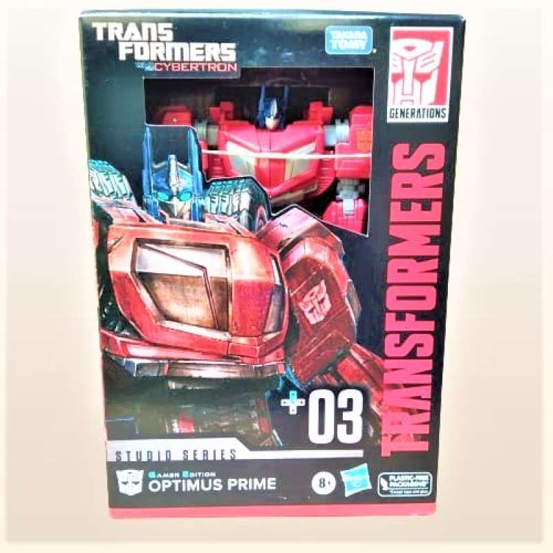 Promo TRANSFORMERS STUDIO SERIES 03 GAMER EDITION OPTIMUS PRIME ...