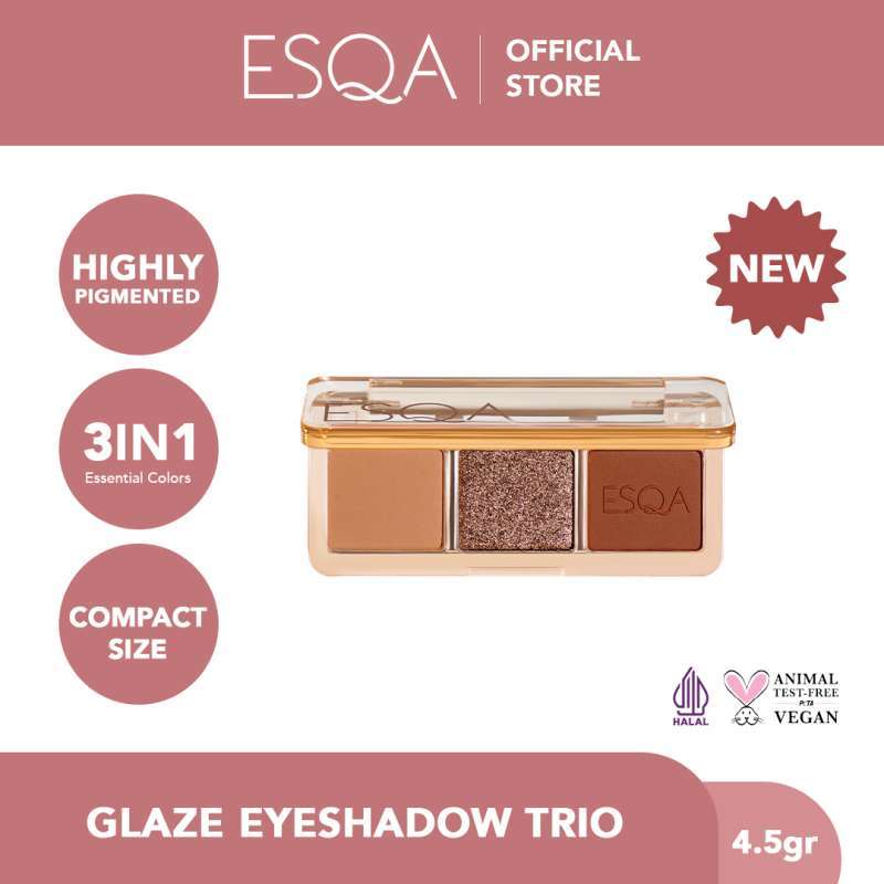 Review Eyeshadow Trio ESQA, Semuanya Cantik dan Pasti Terpakai!
