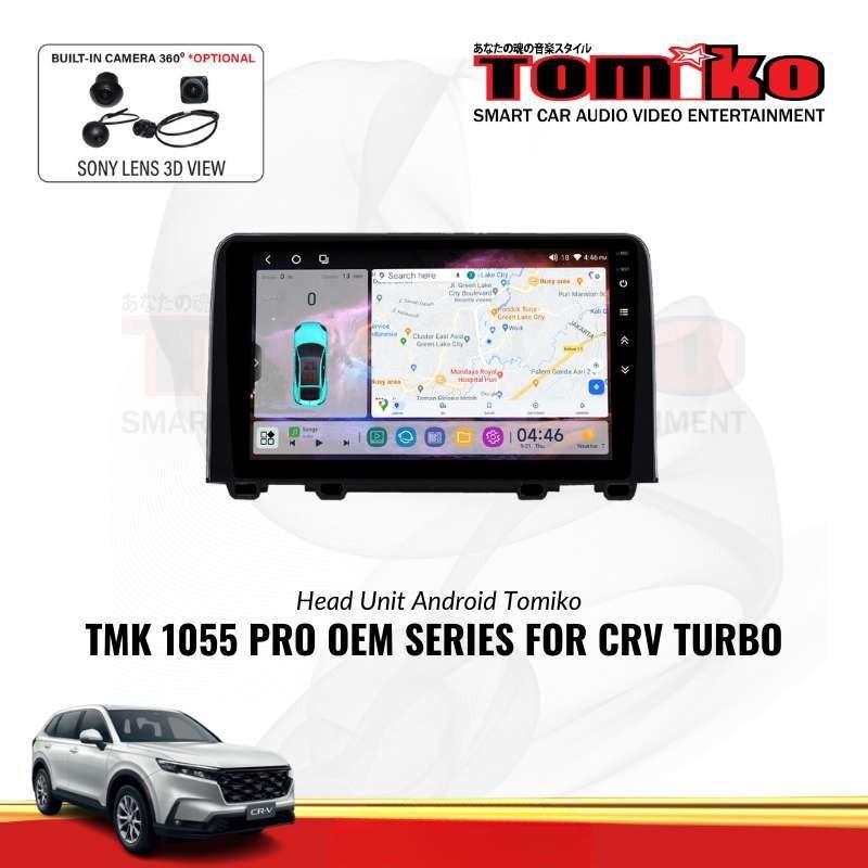Jual Head Unit Android Tomiko Tmk 1055 Pro Oem Series For Crv Turbo Di ...