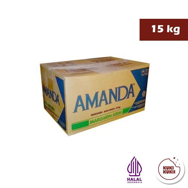 Promo Amanda Margarine Cream 15 Kg | Mentega Amanda Cream 15kg | Amanda ...