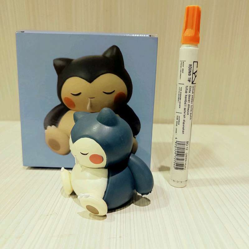 Jual static figure chibi snorlax pokemon pocket monster tinggi sekitar 2 inch bahan pvc ...