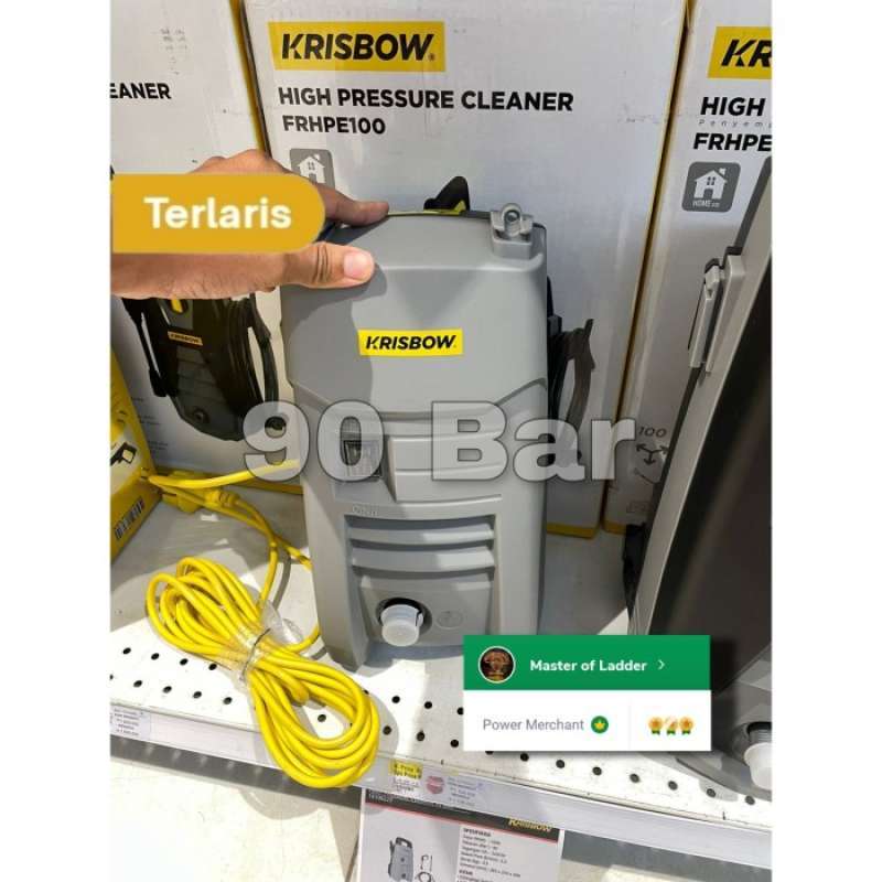 Promo Krisbow High Pressure Cleaner 100 bar Jet Pump Water Jet Asli ...