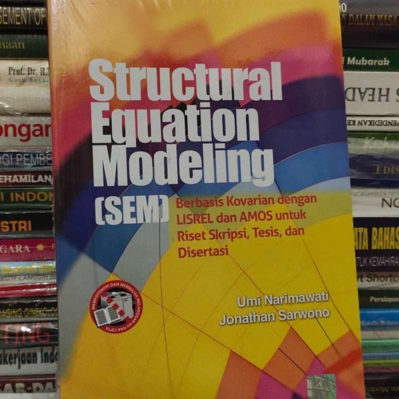 Promo Structural Equation Modeling Berbasis Kovarian Lisrel Dan Amos Ori Diskon 23 Di Seller