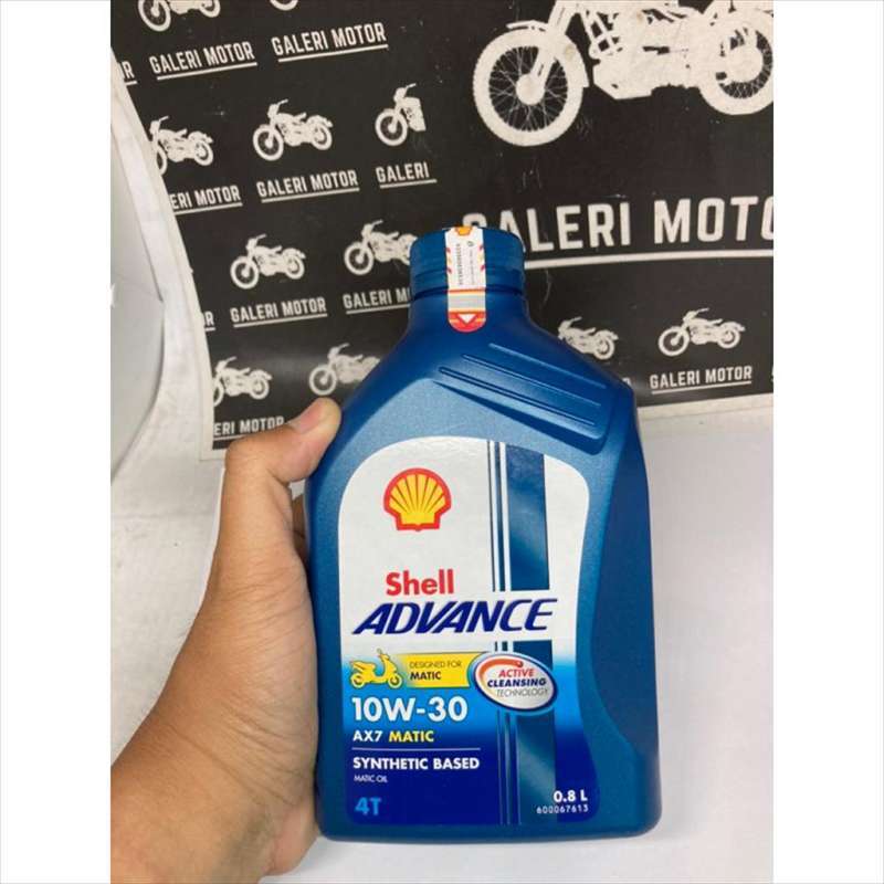 Jual oli shell ax7 matic 10W-30 800ml original shell Oli shell ax7 ...