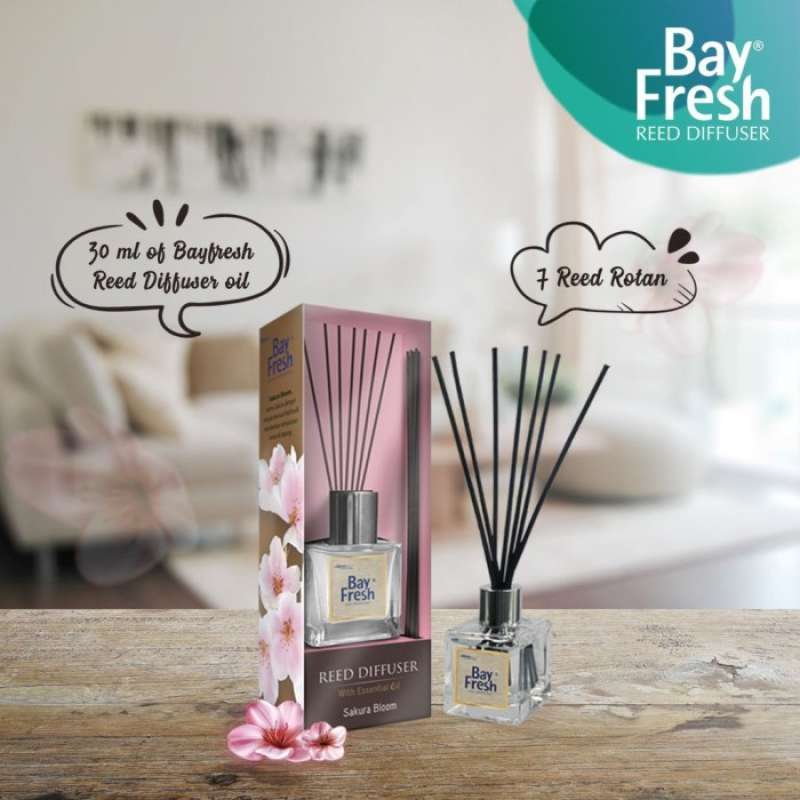 Promo Bayfresh Reed Diffuser Device Pengharum Ruangan Aroma Therapy ...