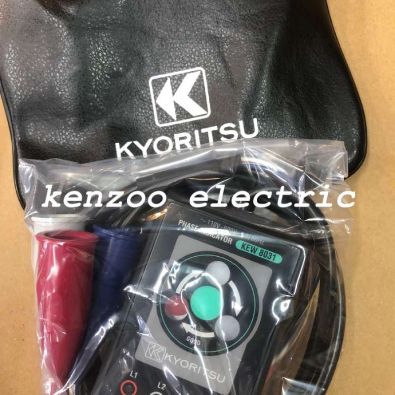 Promo Kyoritsu 8031 3phase Sequence Rotation Checker Alat Ukur 3 Phase ...