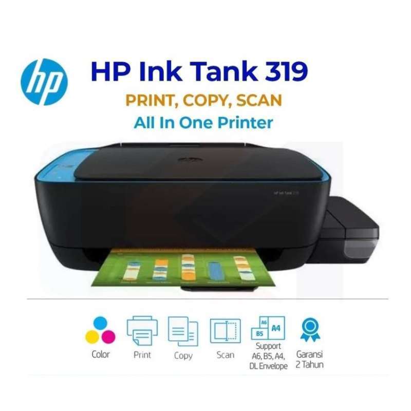 Jual Printer Hp Ink Tank 319 All In One Garansi 1 Tahun Semarang Di ...