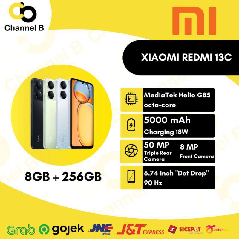 Promo Xiaomi Redmi 13c [ 8gb / 256gb ] Smartphone - Garansi Resmi ...
