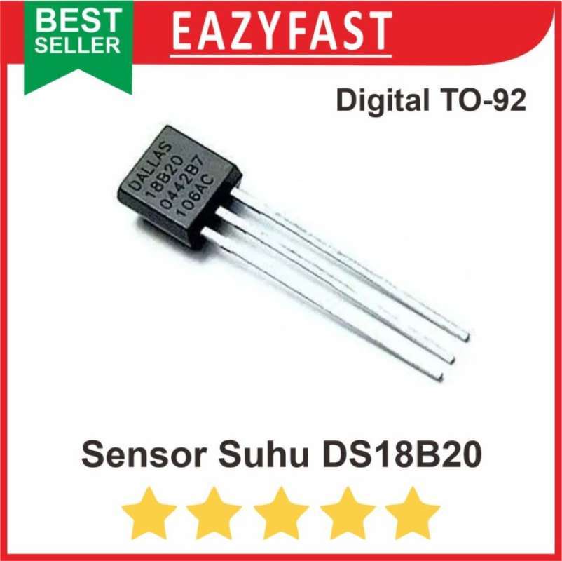 Jual Ic Chip Ds18b20 Sensor Suhu Arduino Temperature Digital Di Seller Eazyfast_store ...
