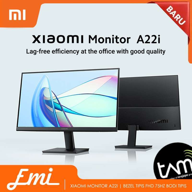 Promo Mi Monitor A22i Layar Bezel Tipis 22 Inch Fhd 1080p 75hz Srgb ...