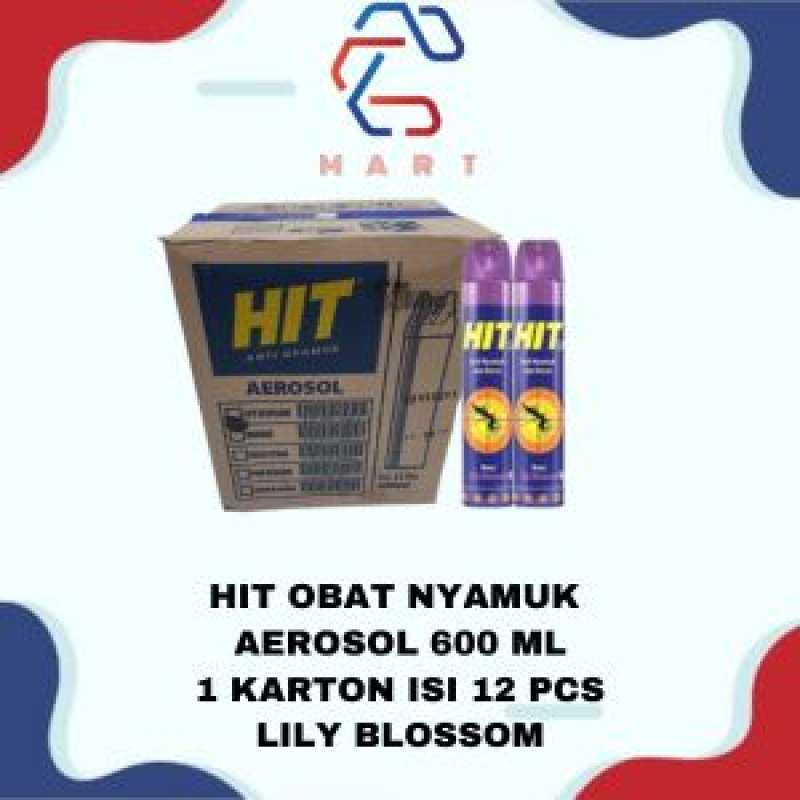 Promo Hit Obat Nyamuk Aerosol Orange 600 ml - 1 Karton ( 12 Pcs ...