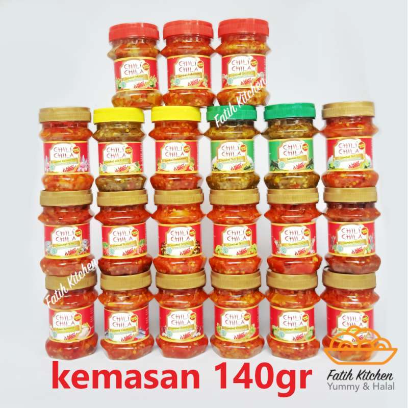 Jual Chili Chila Sambal 140 Gr - Banyak Rasa, Banyak Varian - Sambal ...