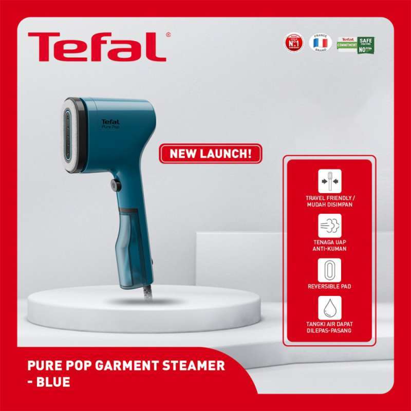 Promo Tefal Handheld Steamer / Setrika Uap Pure Pop Garment Steamer ...