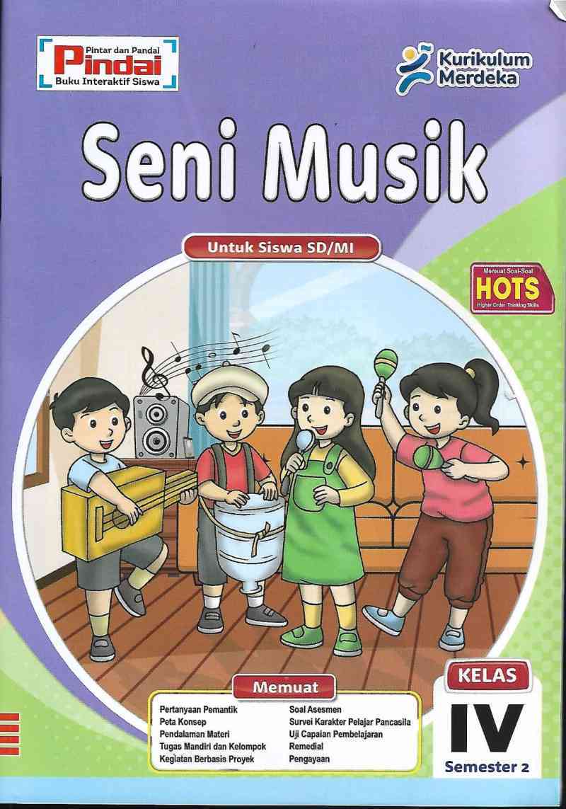 Jual Buku Lks Seni Musik Kelas 4 Sd/mi Kurikulum Merdeka Semester 2 Di ...