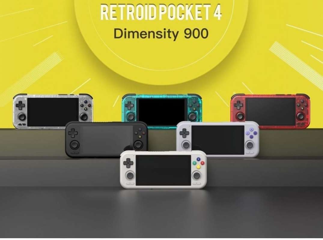 Promo Retroid Pocket 4 Android Dimensty Handheld Retro Game Console ...