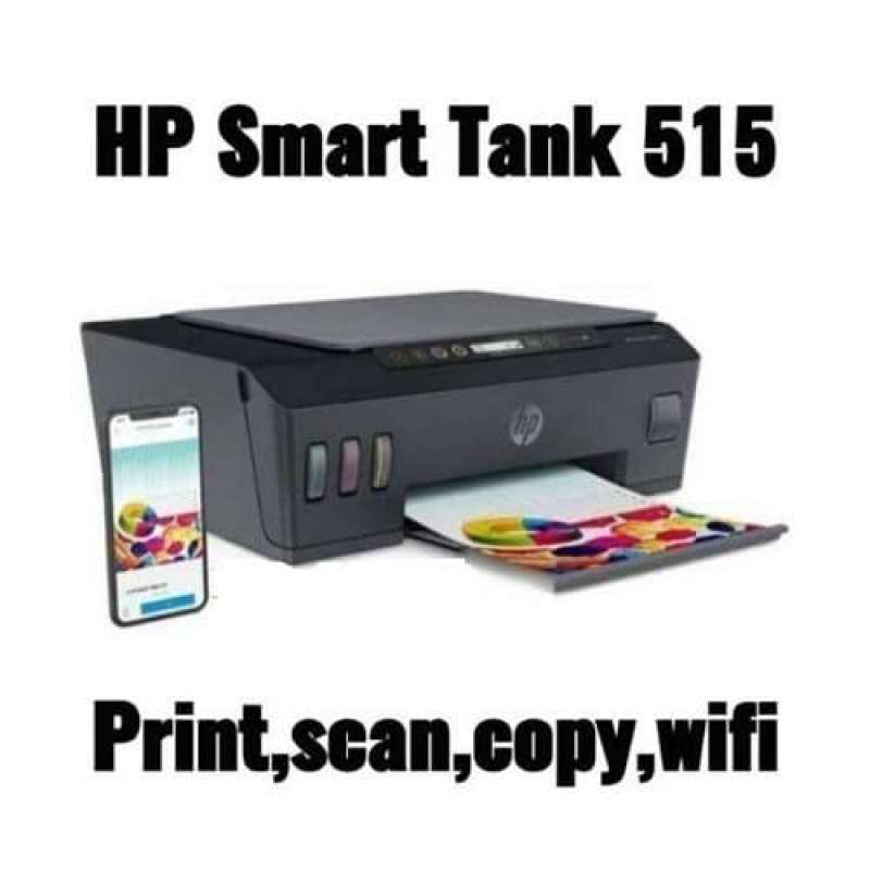 Promo Hp Smart Tank 515 Wireless All In One Printer Hp 515 Hp515 Ink ...