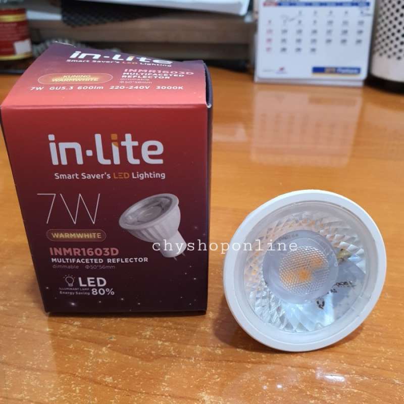 Promo mr 16 dimmable inlite 7w inmr 1603d, lampu halogen led dimmer ... Promo mr 16 dimmable inlite 7w inmr 1603d, lampu halogen led dimmer ...