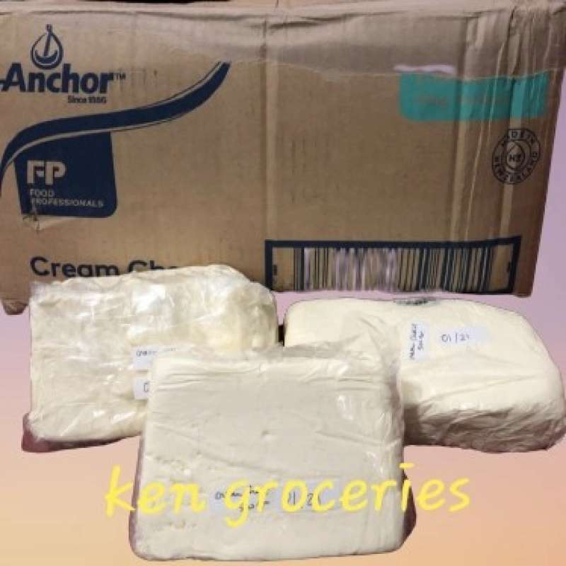 Promo anchor cream cheese 500gr repack | cream cheese anchor Diskon 33% ...