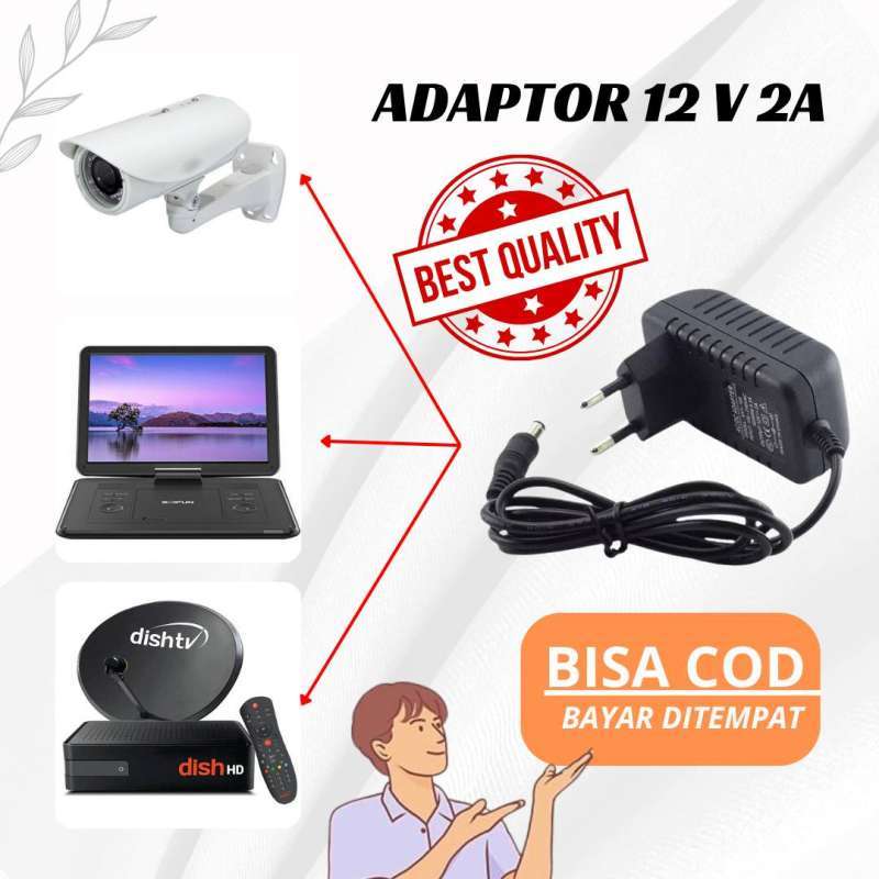 Jual Adaptor Mp-1224 240 V Ac 50/60hz 12v Dc 2a Power Router Modem ...