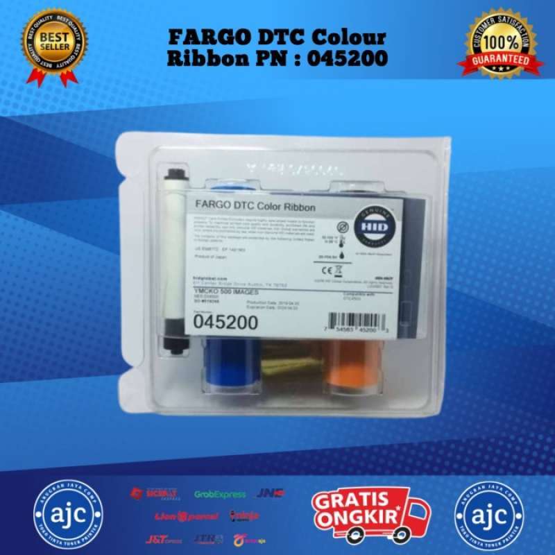 Promo 100% Produk Ori Ribbon Fargo Dtc Color 4500E Pn:045200 Diskon 23% ...