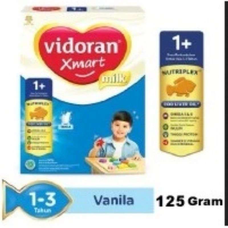 Jual Susu Vidorant Xmart 1 Vanila 125 Gr Termurah - Harga Grosir ...