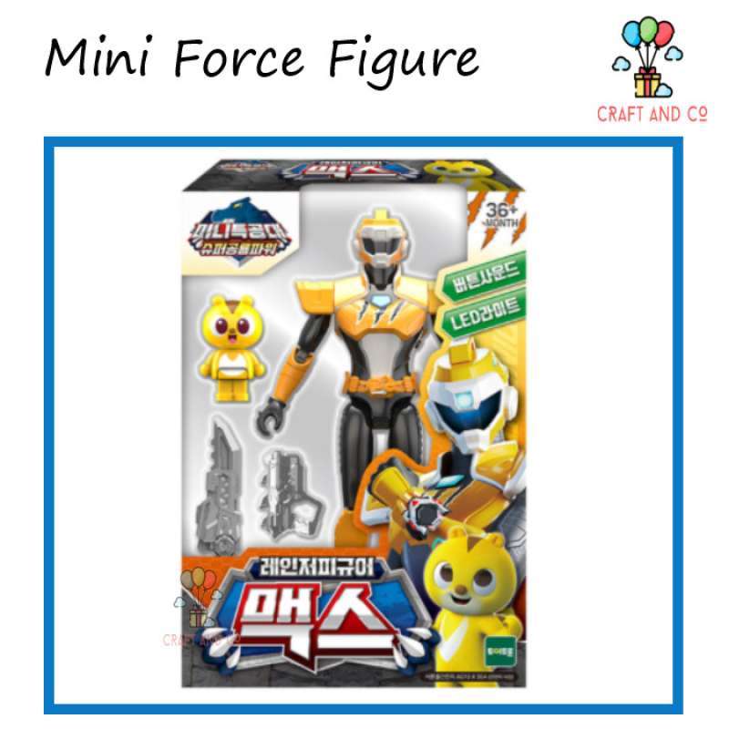 Promo MAINAN ANAK MINIFORCE MINI FORCE FIGURE VOLT SAMMY LUCY MAX LEO ...