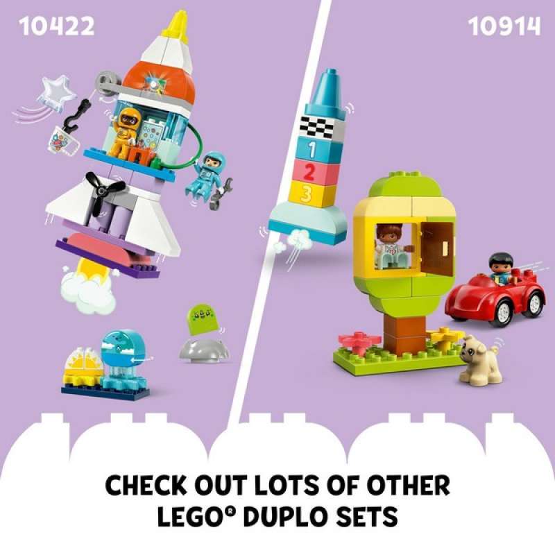 Promo Lego Duplo Town 10422 3in1 Space shuttle adventure Building Set ...