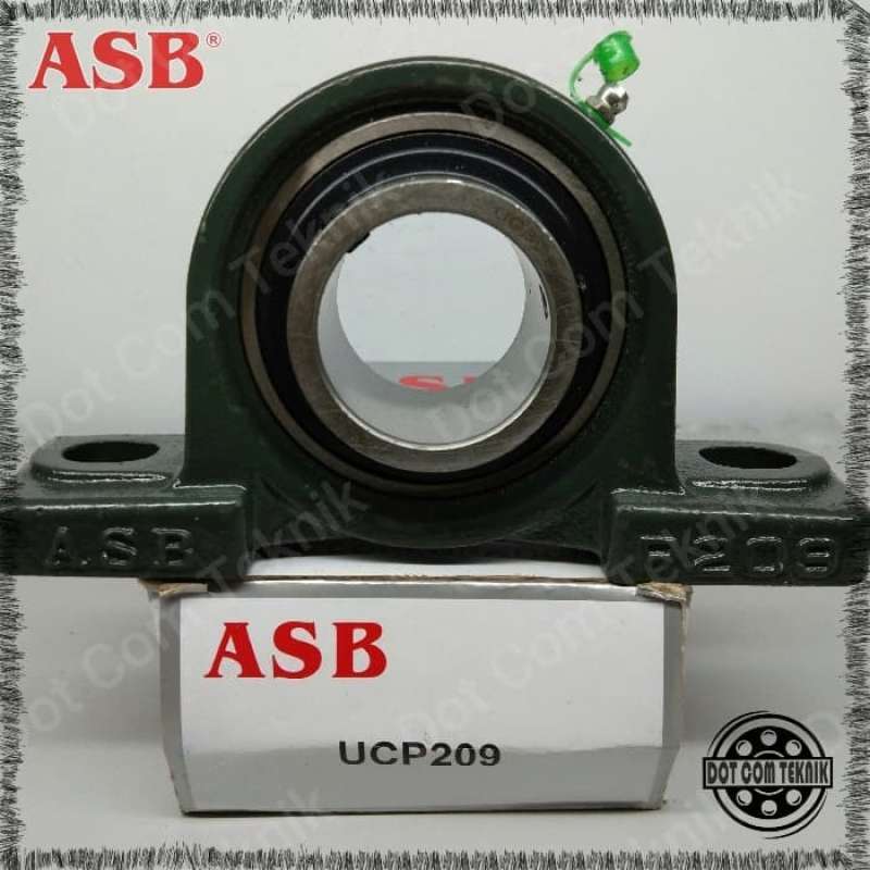 Promo Ucp 209 (as : 45mm) Asb Pillow Block / Bearing Unit Diskon 23% Di Seller Rakki Store ...
