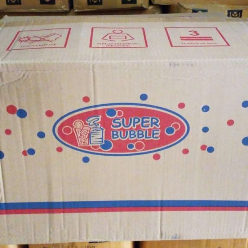 Promo CUP /GELAS SUPER BUBLE UKURAN 22oz DATAR WARNA BENING ISI 1000 ...