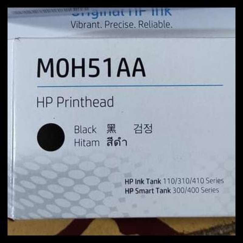 Promo 100% Produk Ori Tinta Hp Printhead Gt Moh51A Black Original ...