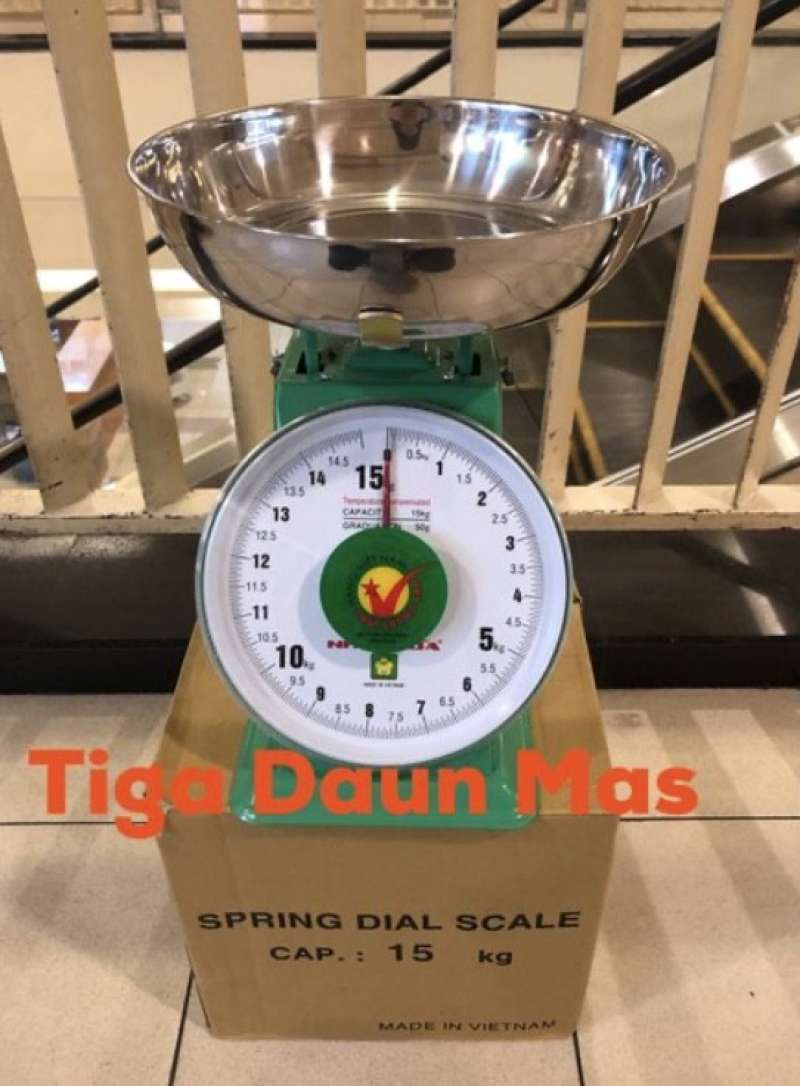 Promo Timbangan Jarum Nhon Hoa 15 Kg / Timbangan Duduk Nhon Hoa 15 Kg Promo Diskon 10% di Seller ...