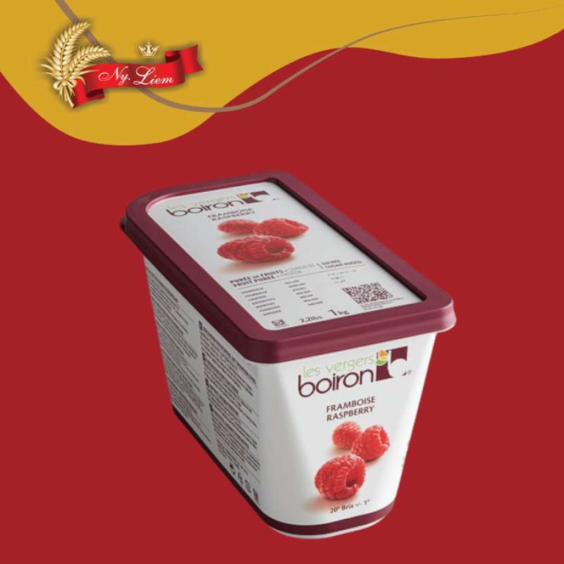 Promo Boiron Fruit Puree Raspberry / Pure Buah Rasberi 1 Kg (/) Diskon ...