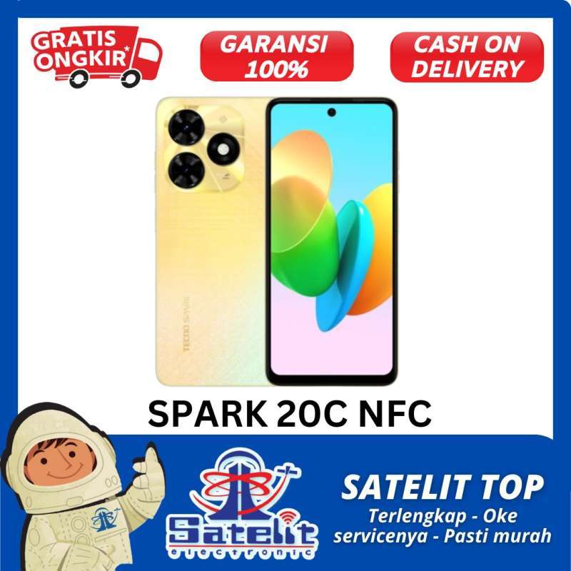 Jual Hp Tecno Spark 20 Nfc Spesifikasi Original, Murah & Diskon Harga ...