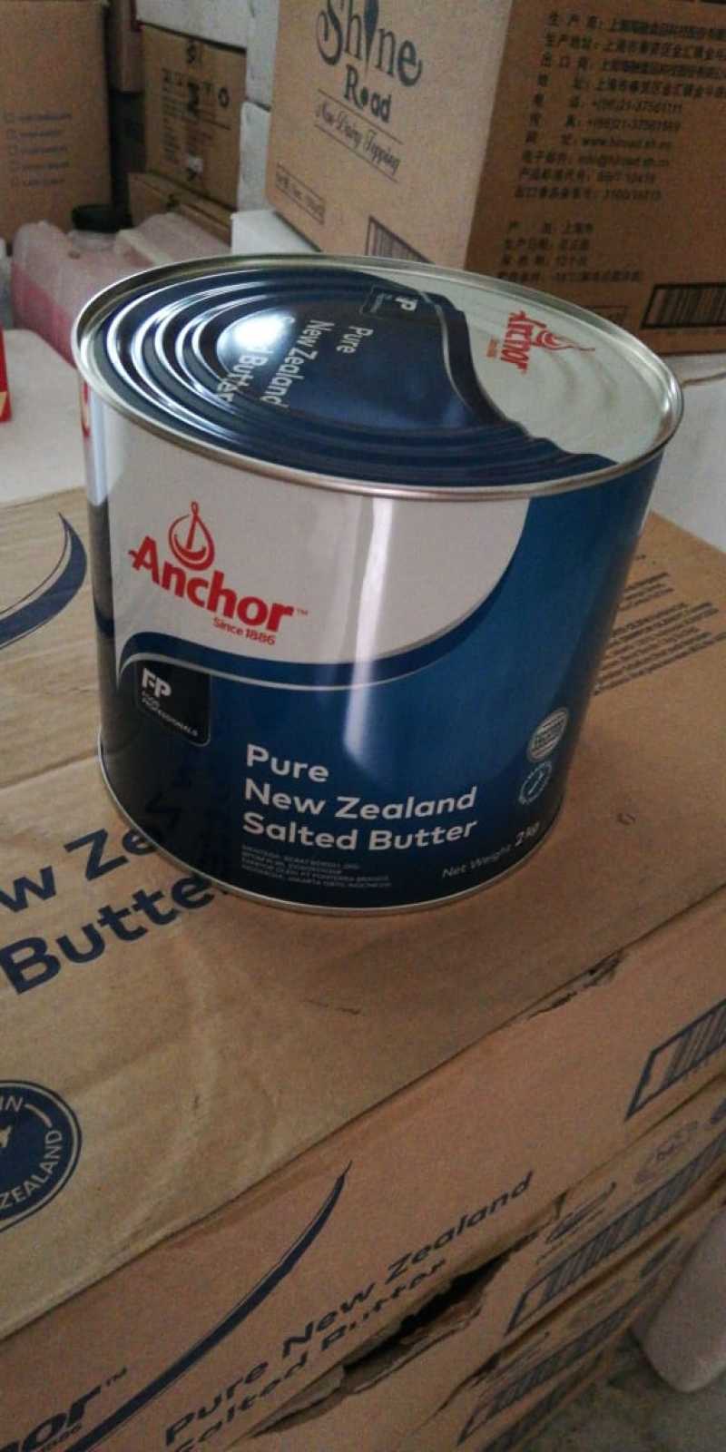 Promo Anchor Pure Butter 2kg Kemasan Baru Diskon 33% Di Seller Virgo ...