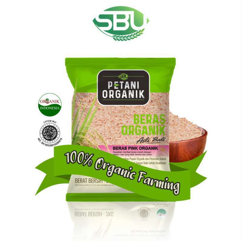 Promo Beras Pink Petani Organik 2kg / Cocok Untuk Diet dan Mpasi Diskon ...