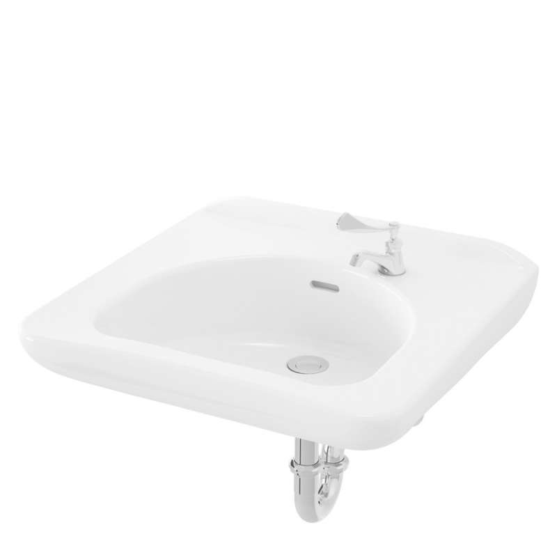 Jual Wastafel Basin Wall Hung Lavatory Toto Lw103jt1 Di Seller Delux ...