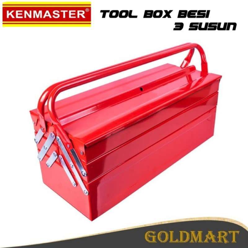 Promo Tool Box Besi 3 Susun / Kenmaster Tool Box Besi Murah Diskon 23% ...